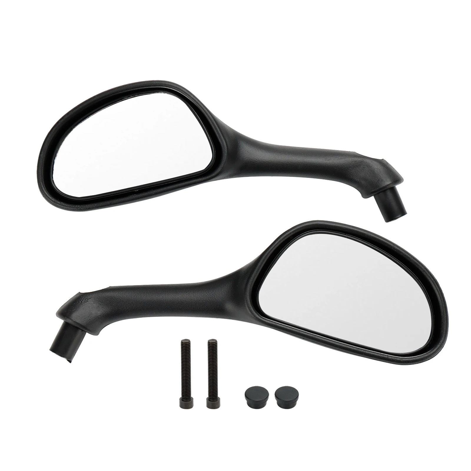 Areyourshop-BLACK-PAIR-of-REAR-VIEW-MIRRORS-FOR-GILERA-RUNNER-50-125 ...