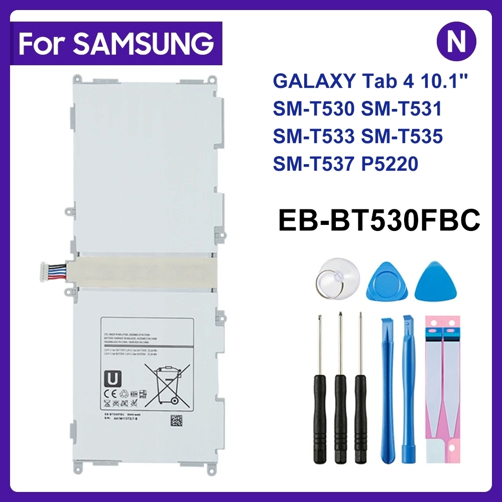 새로운 삼성 갤럭시 탭 4 10.1 "SM T530 SM T531 SM T533 SM T535 SM T537 P5220 EB ...