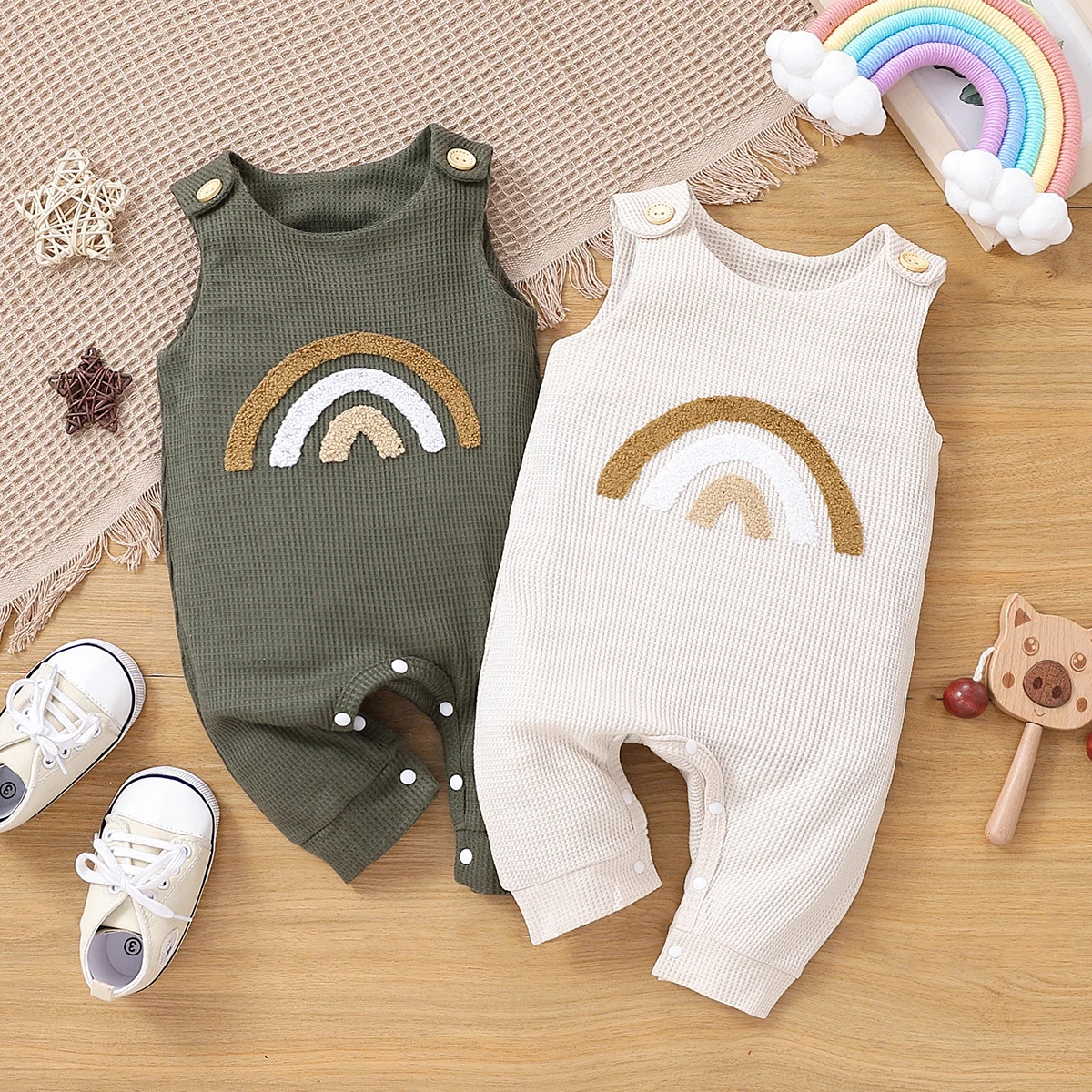 0-12 Months Newborn Baby Jumpsuit - Sweetpea Clothing