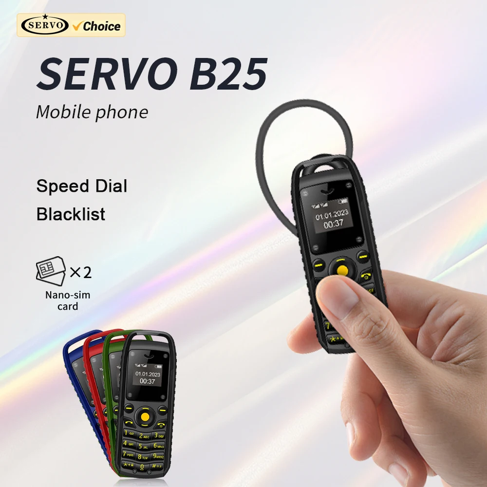 SERVO-B25-Mini-Feature-Mobile-Phone-Sync-Music-Magic-Voice-Multilingual ...