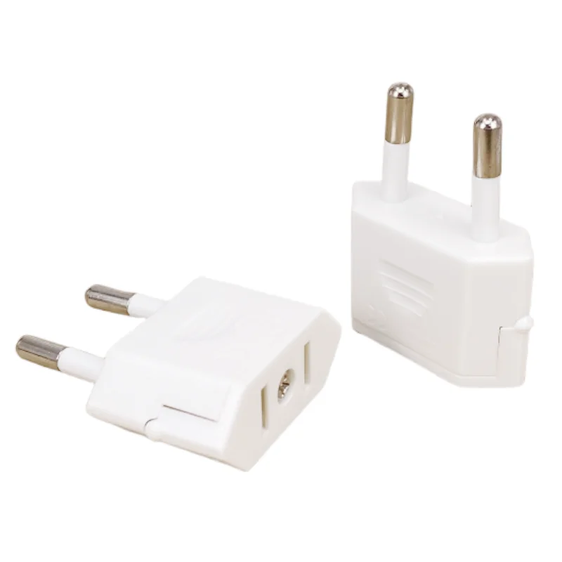 Nieuwe-Cn-Us-To-Eu-Europese-Stekkeradapter-2-Ronde-Pin-Socket-Converter ...