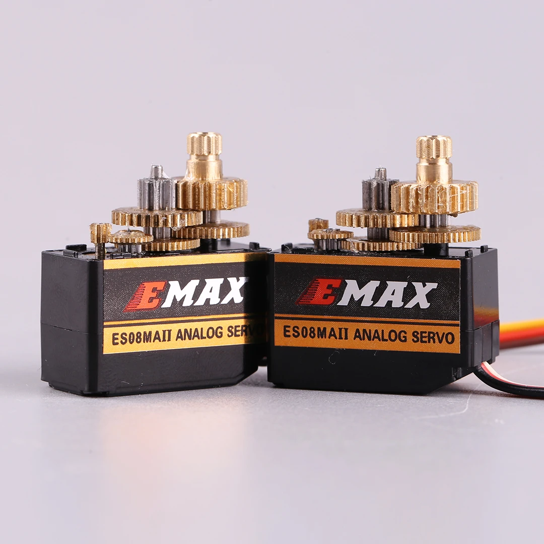 EMAX Model Remote Controlled Aircraft Fixed Wing ES08MA II 8g 9g Metal ...