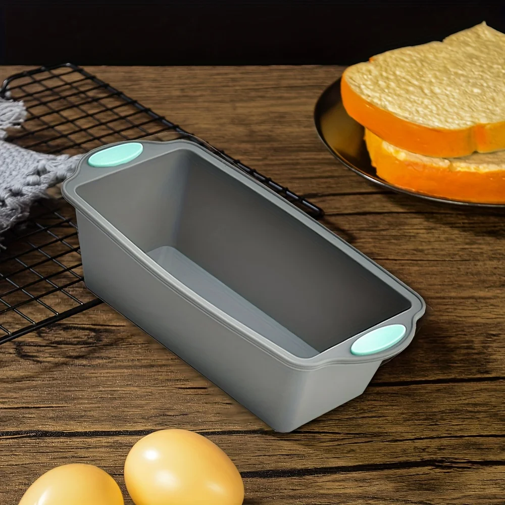 1pc silicone baking molds -non stick rectangular cake molds for bread ...