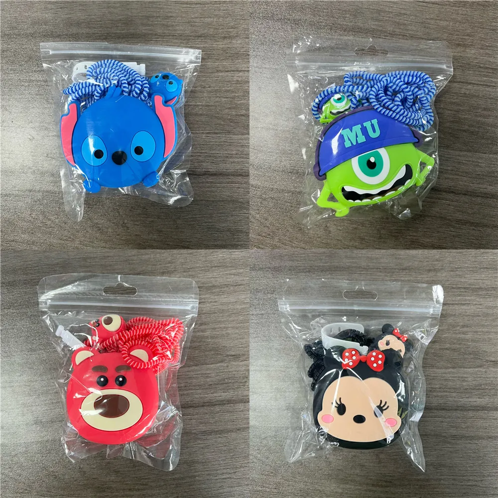 4Pcs-Set-Cute-3D-Cartoon-Cable-Protector-for-UK-Plug-20W-Data-Cable ...