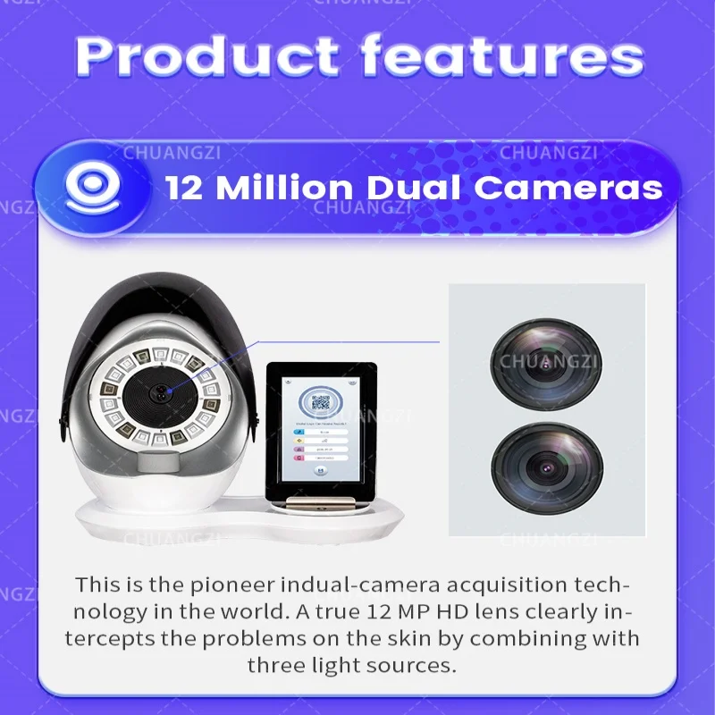 3D-Smart-Magic-Mirror-8-Spectrum-Skin-Analyzer-Facial-Scanning-Device ...