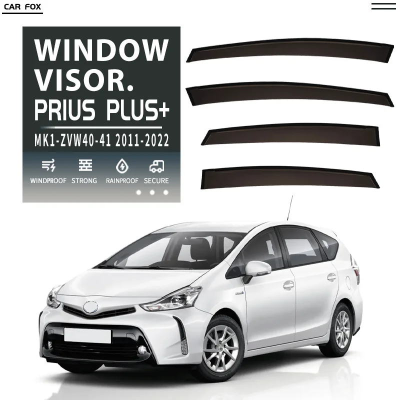 For Toyota Prius Plus+ MK1 ZVW40-41 2011-2022 CAR Window Visor Vent ...