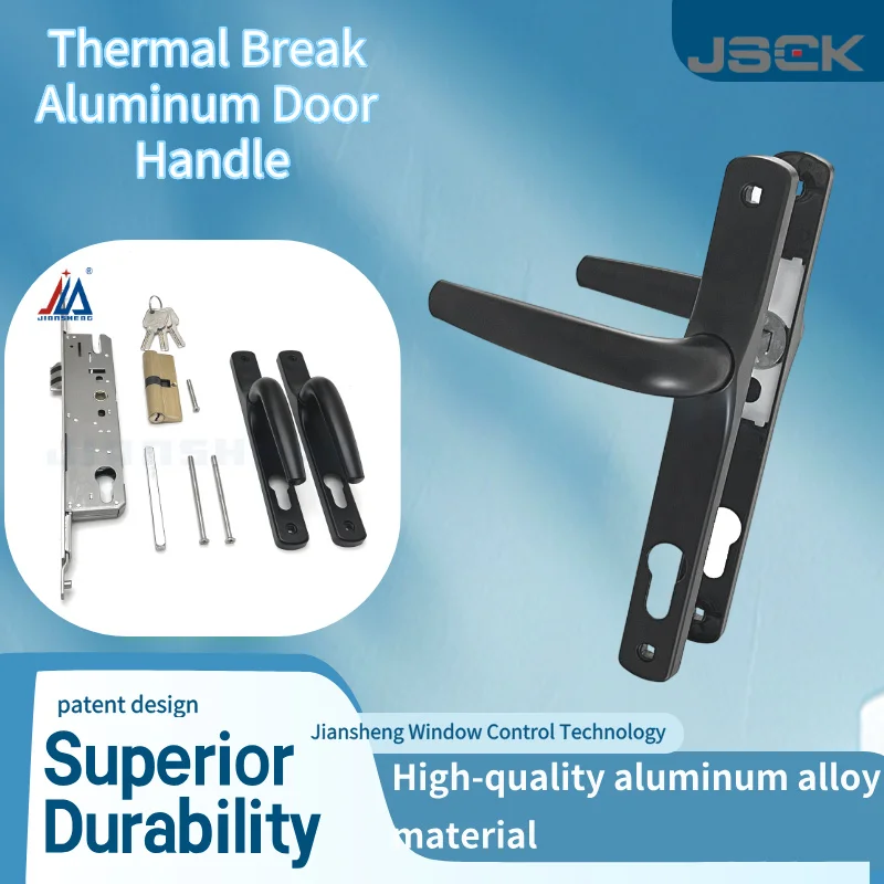 Good appearance manufacturer 85 mortise door handle aluminum zinc door ...
