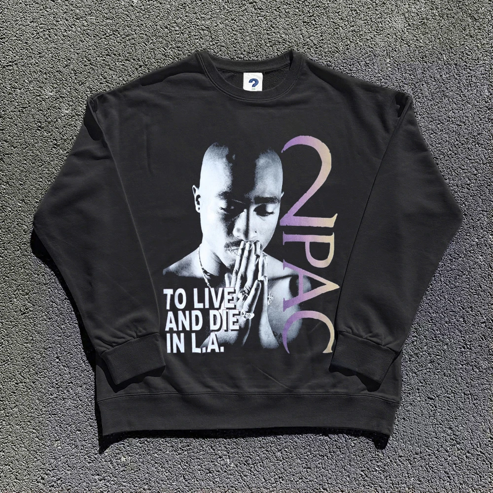 Rapper-Tupac-2Pac-Sweatshirt-Unisex-Graphic-Print-Harajuku-Oversized ...