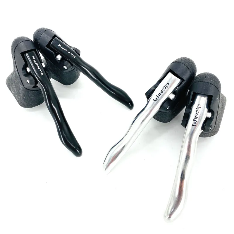 Road-Handlebar-Brake-Lever-22-2mm-23-8mm-Clamp-Aluminum-Alloy-Fixed ...