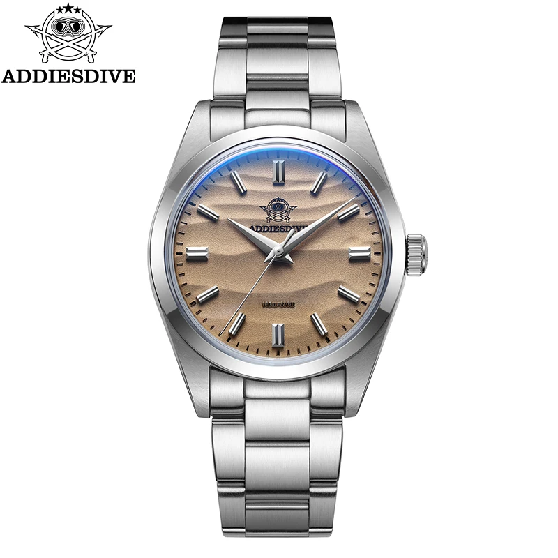 ADDIESDIVE-Men-s-Quartz-Watches-AD2030-Simple-Desert-Textured-Dial ...