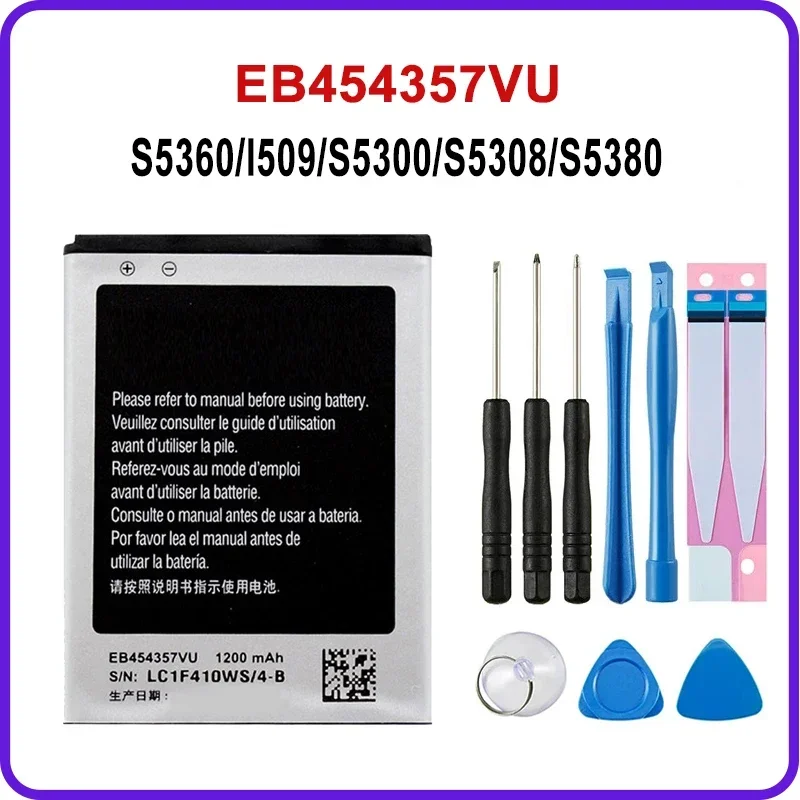 EB454357VU 1200mAh Battery For Samsung Galaxy Y GT-S5360 Galaxy Y Duos ...