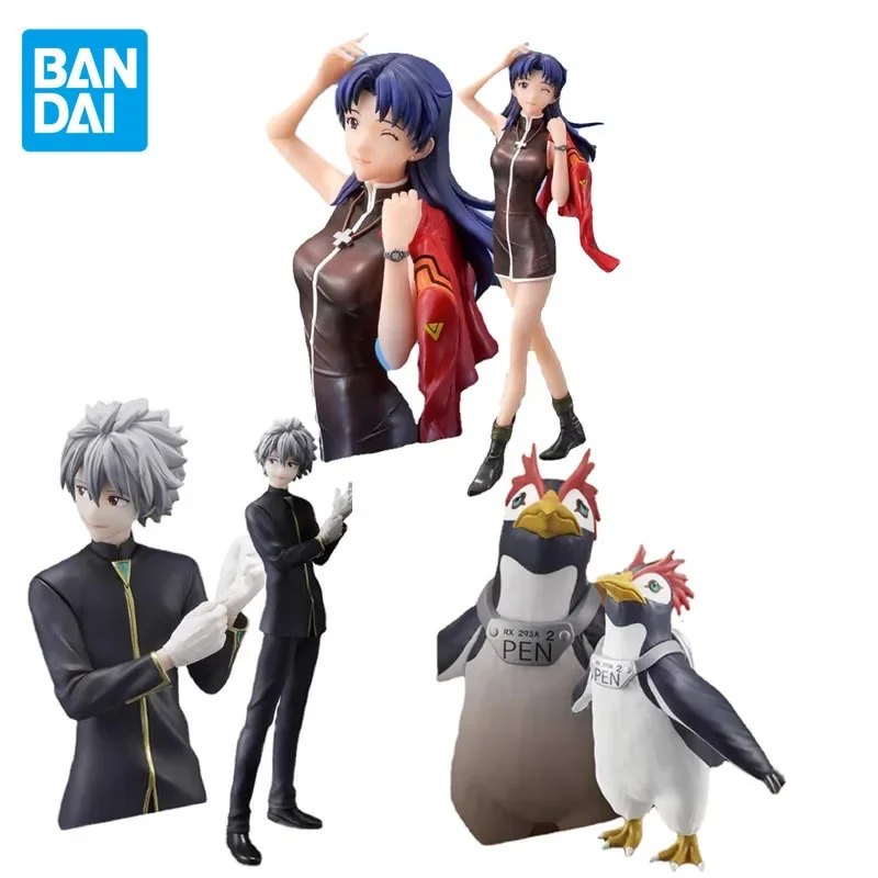 BANDAI-Genuine-EVA-Anime-Figure-Reward-Katsuragi-Misato-Nagisa-Kaworu ...