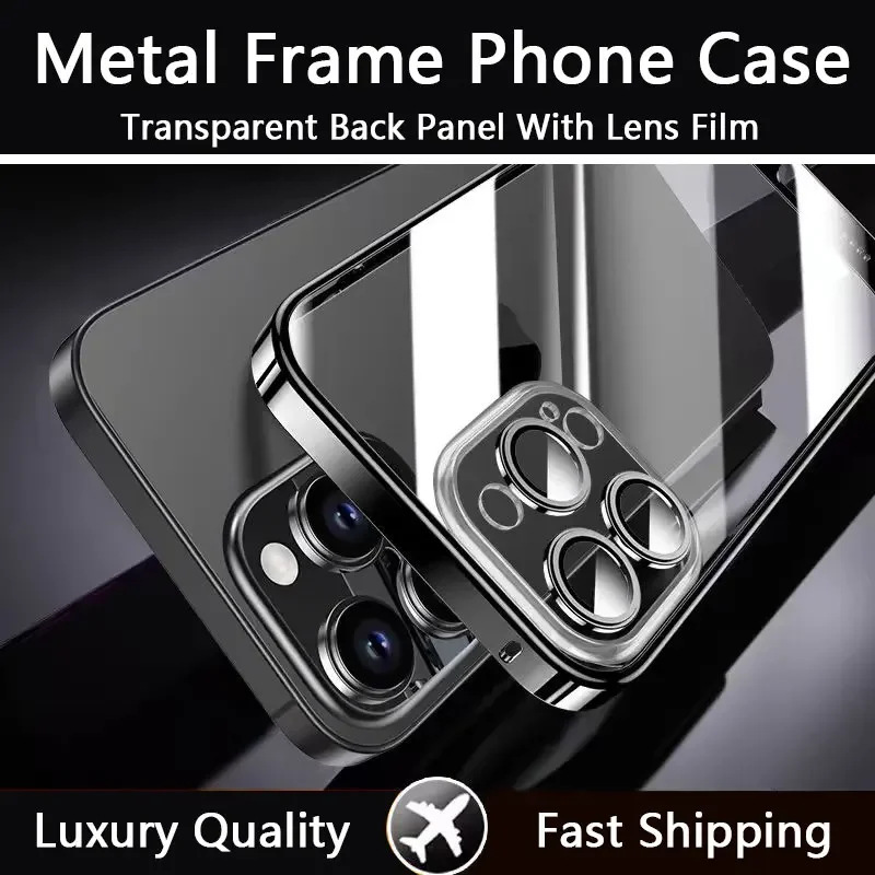 Magnetic-Metal-Phone-Case-For-Iphone-13-12-14-15-16-Pro-Max-Aluminum ...