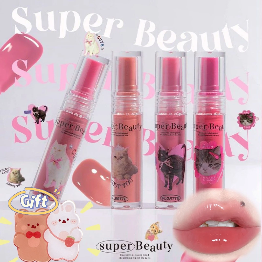 New-FLORTTE-Lip-Gloss-DuDu-Lip-Gloss-Lip-Glaze-Moisturizing-Lip-Gloss ...