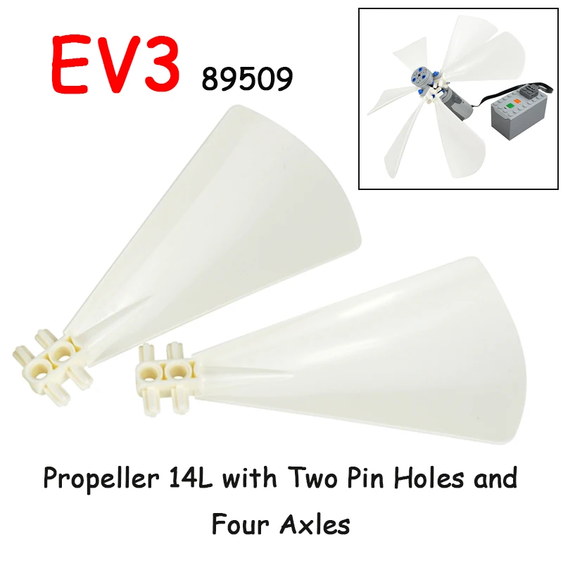 Technical EV3 89509 Propeller Parts The Wind Fan Motor Building Block ...