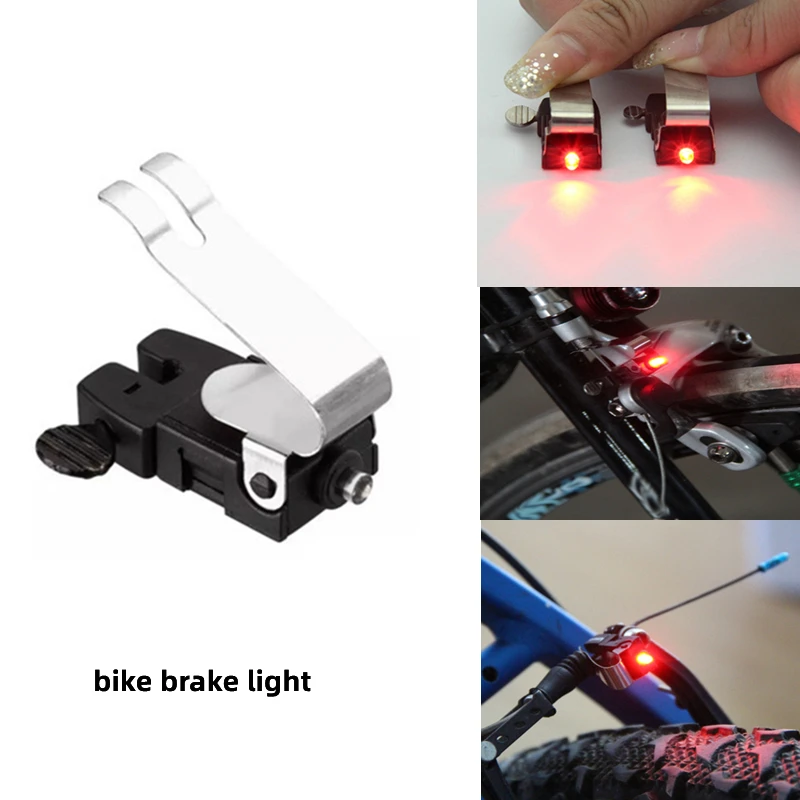 1pc-Mini-Brake-Cycling-Light-Mount-Tail-Rear-Bicycle-Light-LED-Light ...