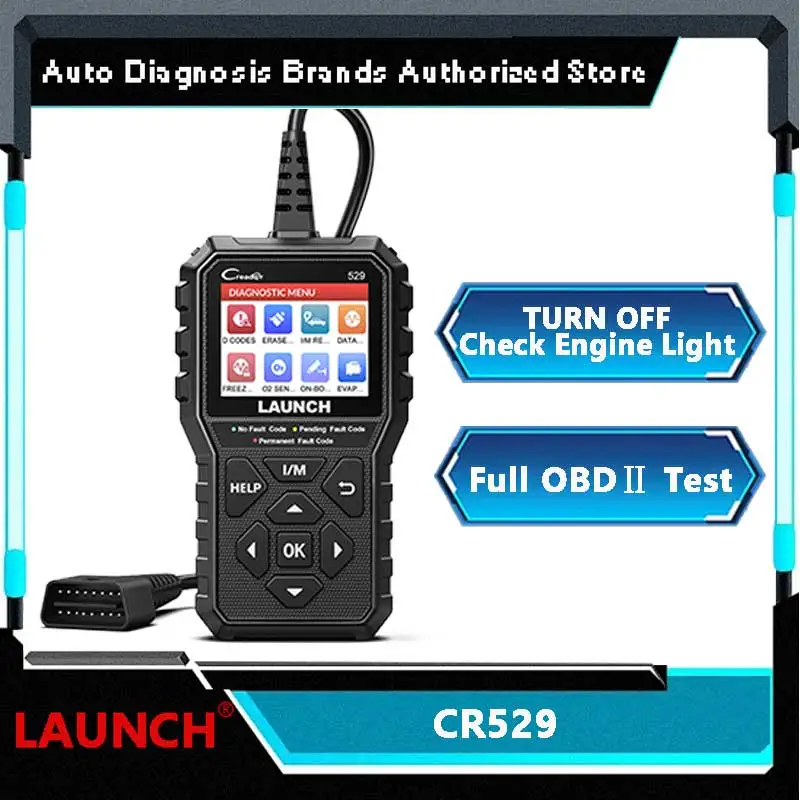 New-launch-Creader-529-OBD2-Scanner-Code-Reader-CR529-Automotive-Diagnostic-Tool-OBDII-Code ...