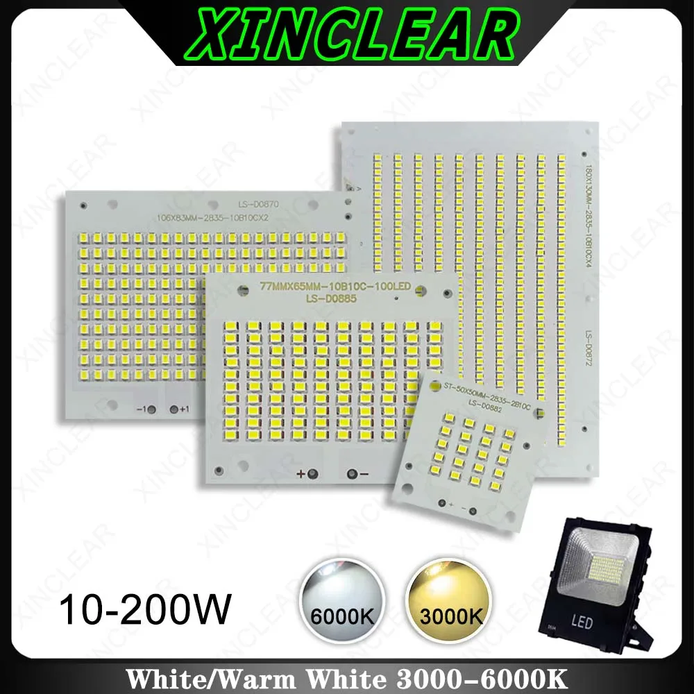 1 foco LED de 10-200 W, reflector, panel de luz de alta potencia ...
