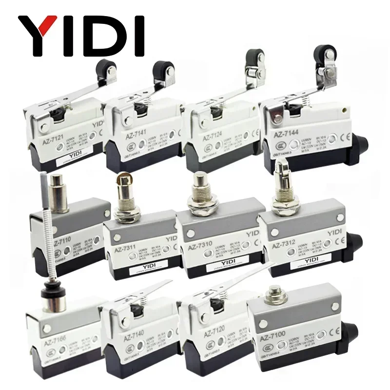 10A-250V-AZ-Waterproof-Microswitch-Travel-Micro-Limit-Switch-Small ...