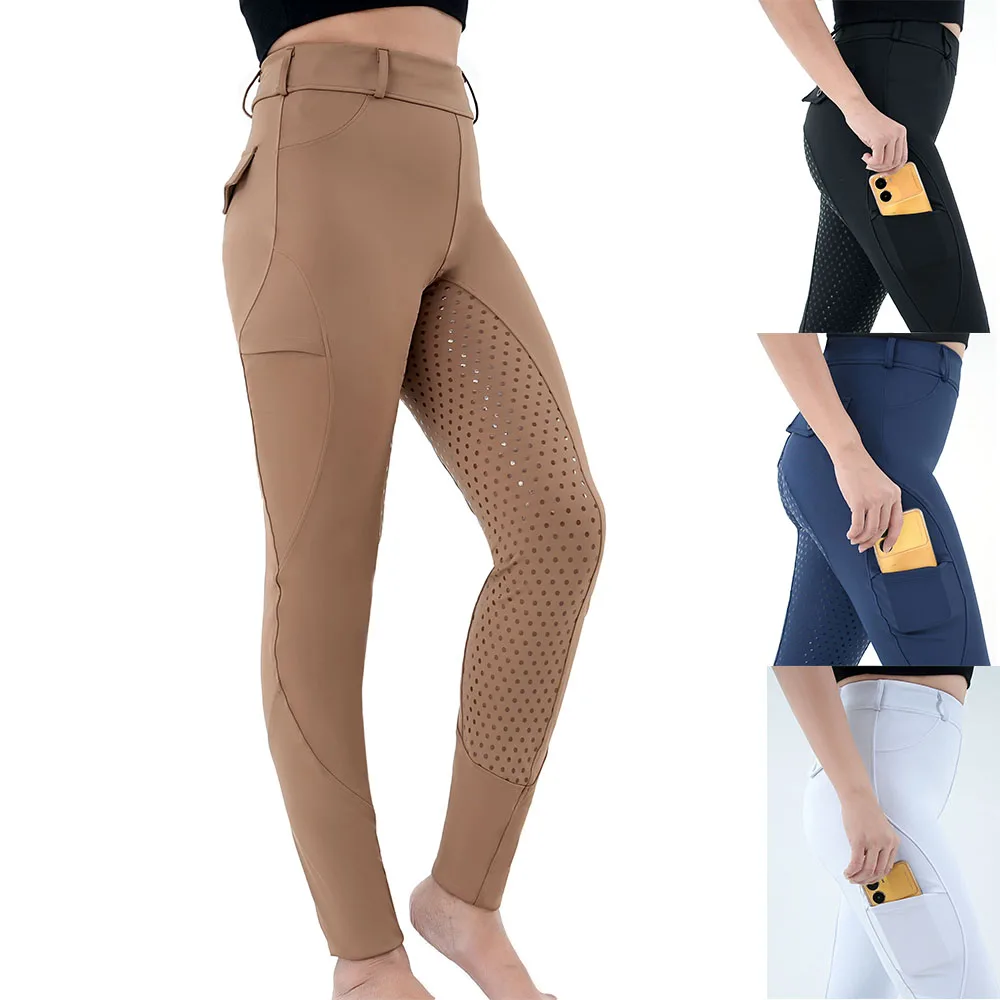 Pantalones-de-equitaci-n-para-mujer-pantalones-de-asiento-completo-medias-de-escuelas-ecuestres ...
