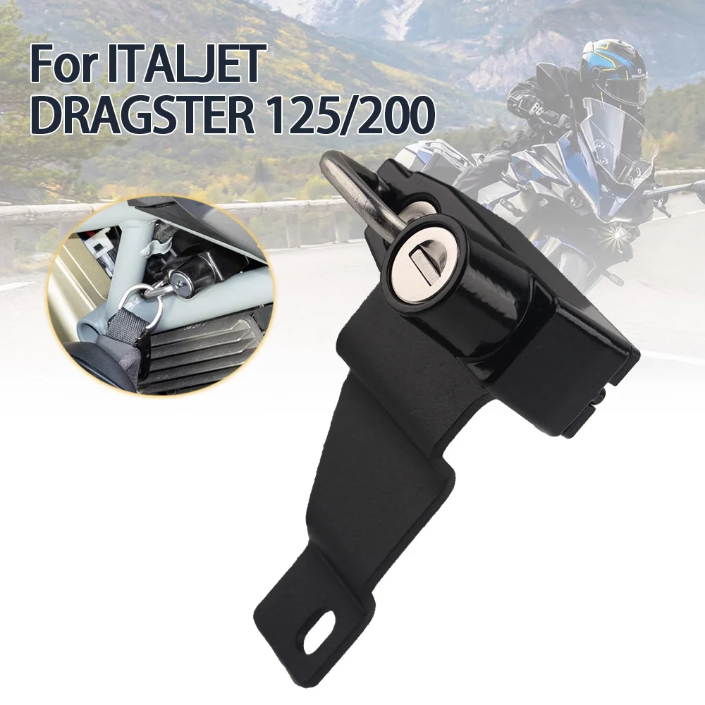 For-ITALJET-DRAGSTER-125-200-Motorcycle-Helmet-Lock-Anti-Theft-Helmet ...