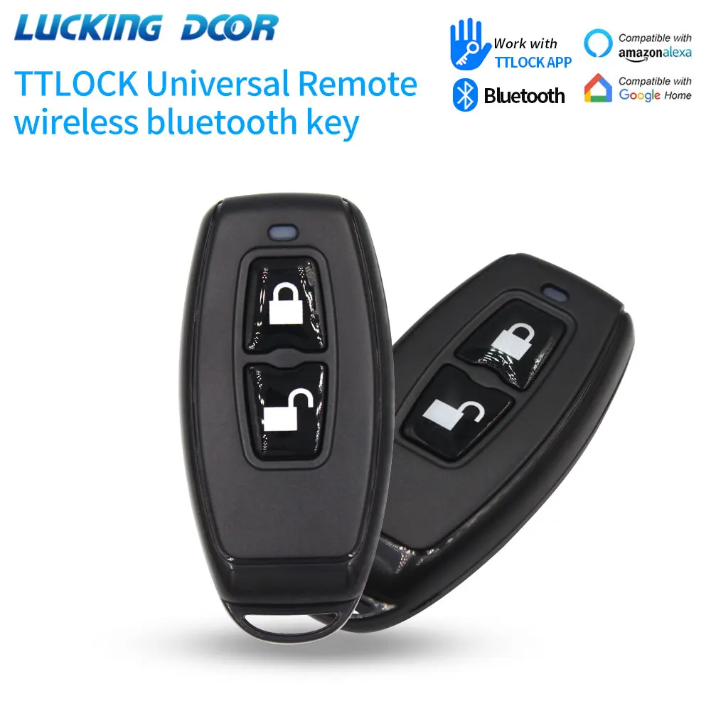 TTlock 2.4GHz Wireless Remote Control Key Fob R1 For TTLock APP Devices ...