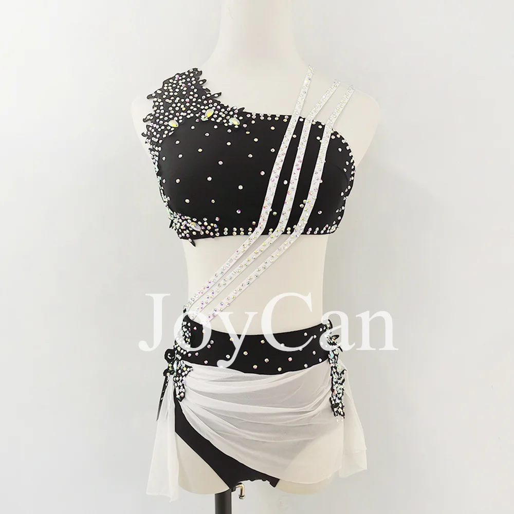 JoyCan-Lyrical-Dance-Dress-Black-Jazz-Dance-Costume-Pole-Dancing ...