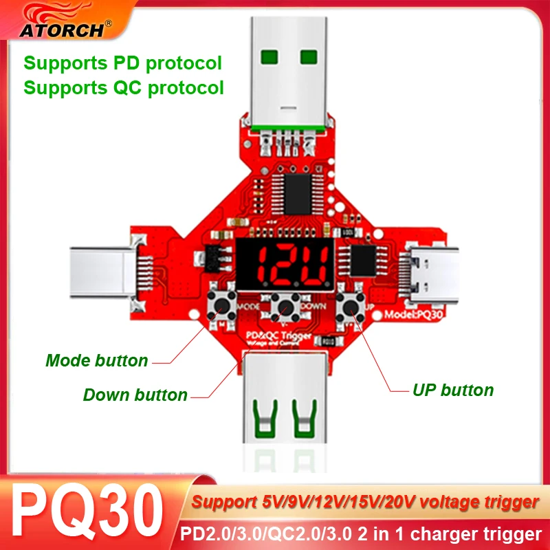 Trigger Decoy Voltmeter | Fast Charge Trigger | Qc Voltage Trigger ...