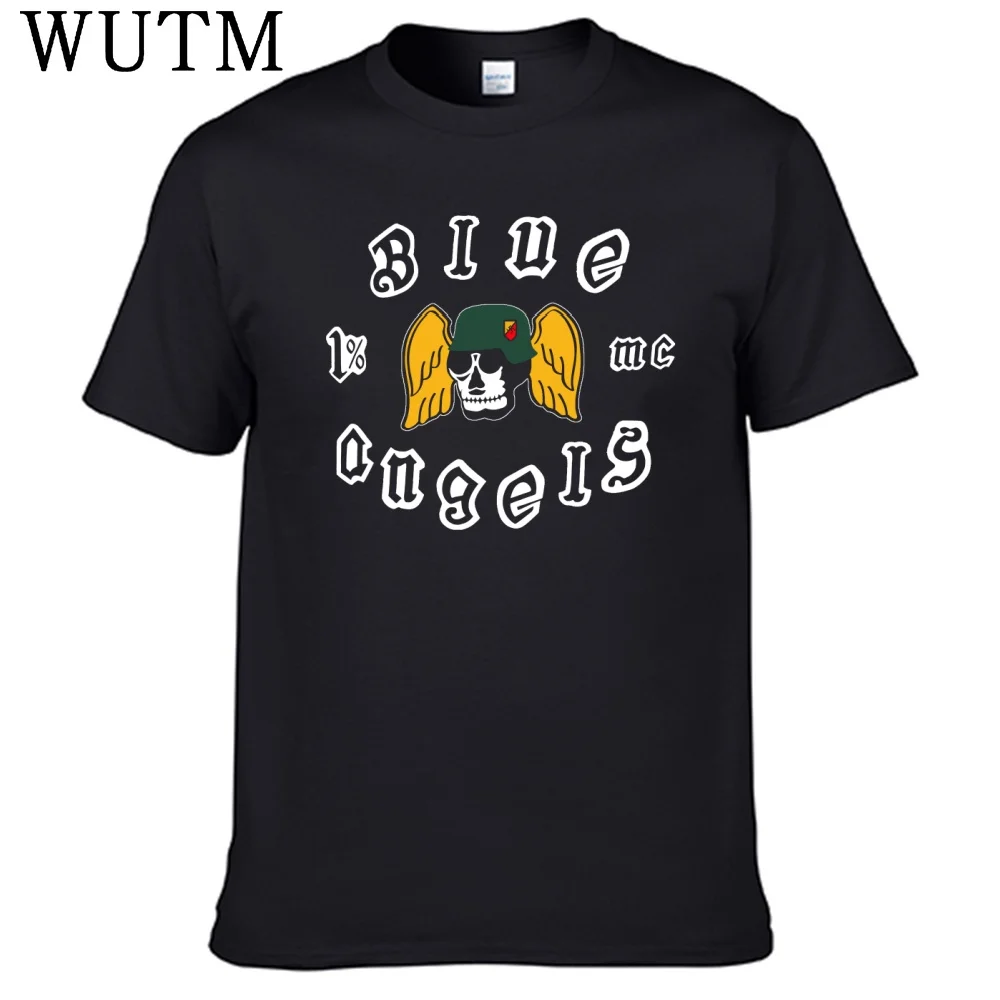 Blue Angels Motorcycle Club T Shirt 100% Cotton Men Tee - AliExpress ...