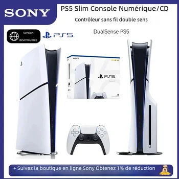 Sony-Console de jeu vidéo PS5 Slim, PlayStation 5, jeux PC, édition ...