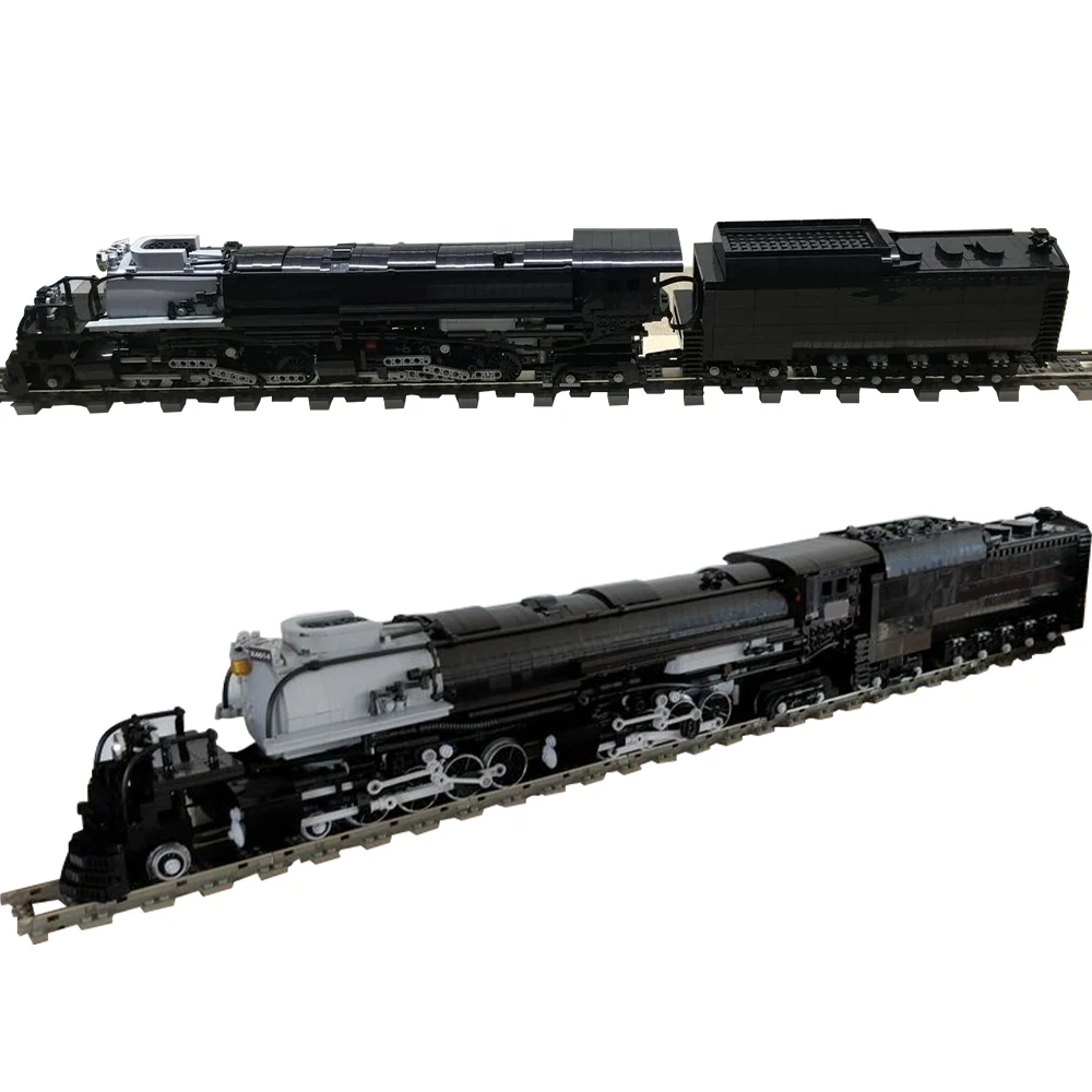 Moc-Union-Pacific-Big-Boy-4014-Steam-Locomotive-Building-Blocks-DIY ...