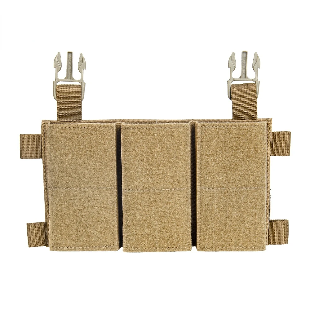 Triple 5.56 7.62 Ak47 Magazine Pouch Replace Insert Loop Panel 1inch ...