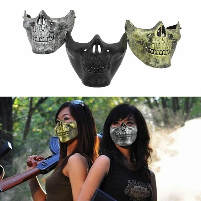 Motorcycle Plastic Skull Mask