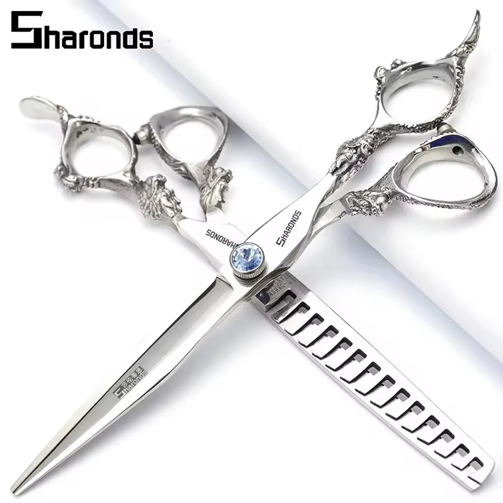 SHARONDS-7-Inch-Hairdressing-Professional-Scissors-Japanese-Steel ...