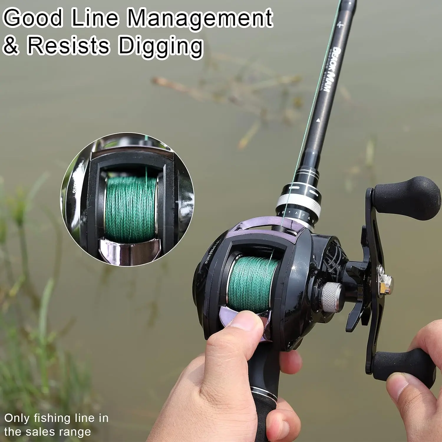 5000M 1000M 8 Braided. This will fill up your big game reels. - Easy ...