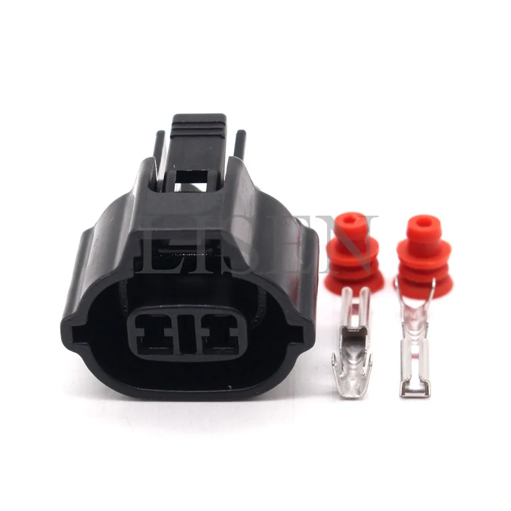 10-Sets-YAZAKI-7223-1324-30-2-Way-2-3mm-090-Series-Black-Sealed-Female ...