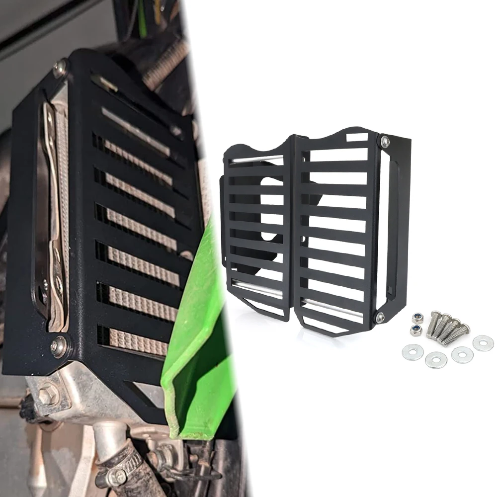 Radiator-Protector-Guard-Oil-Cooler-Grill-Cover-Fit-For-Kawasaki ...