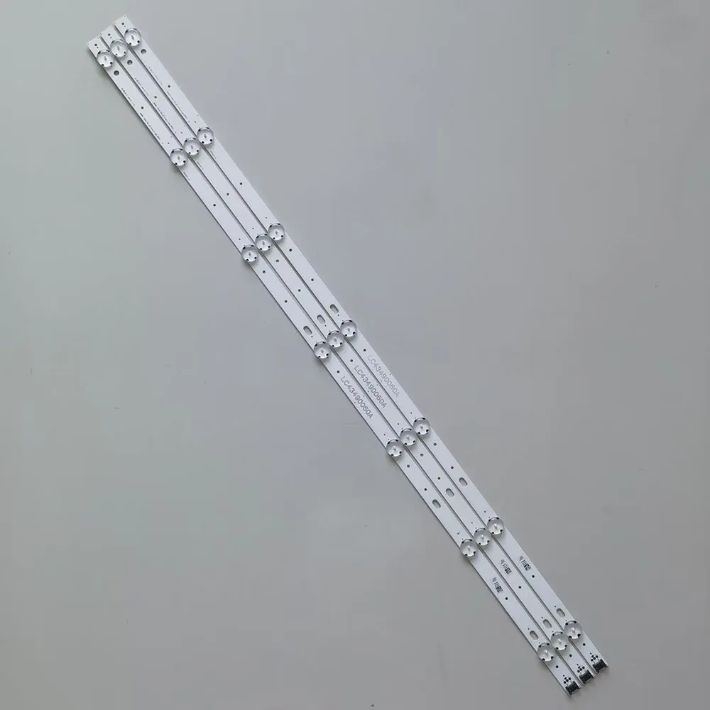 7-LED-New-Original-LED-Strip-For-LG-43LJ5500-43UJ6300-LC43490062A ...