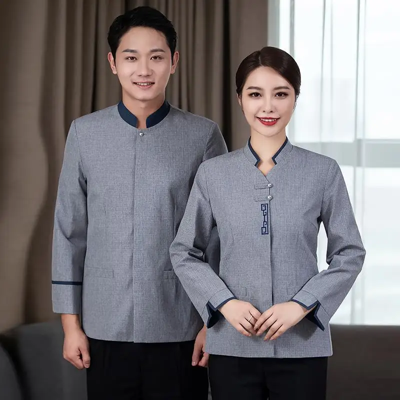 Cleaning Work Clothes Summer Short Female Hotel Guest Room Cleaner PA ...