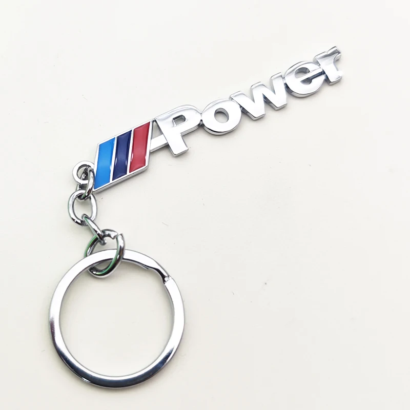 3D Metal M Power Keyring Luxury Car Keychain for BMW E39 E46 E60 E90 30 ...