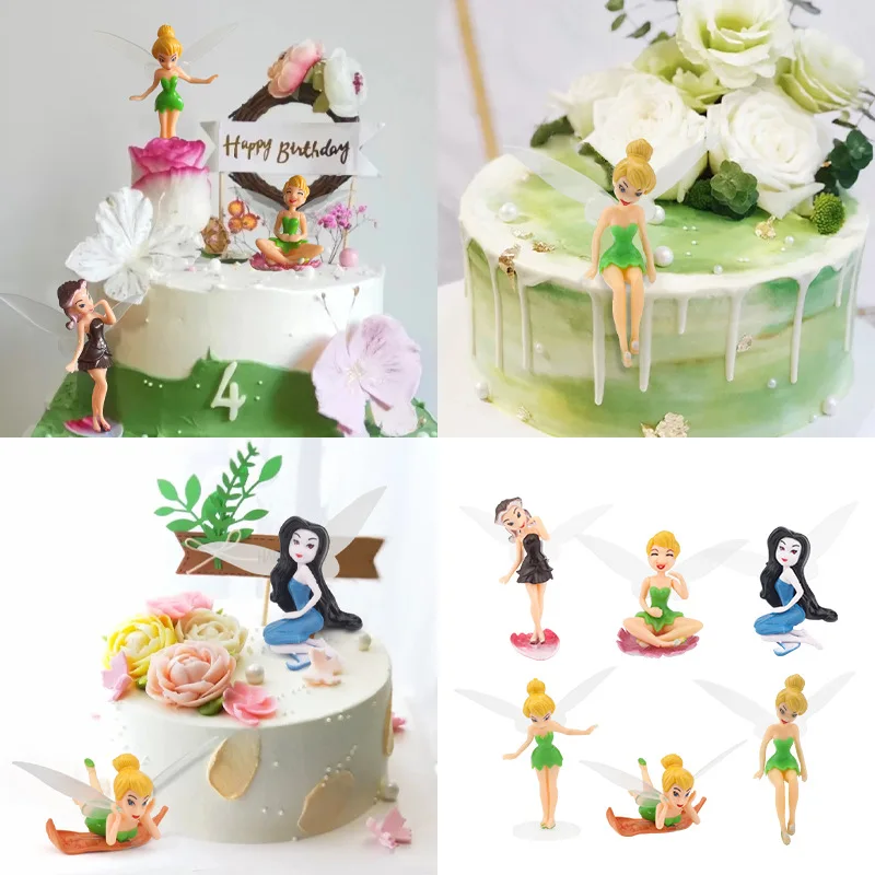 Fondant Tinkerbell Cake Topper