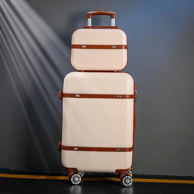Vintage Luggage With Wheels