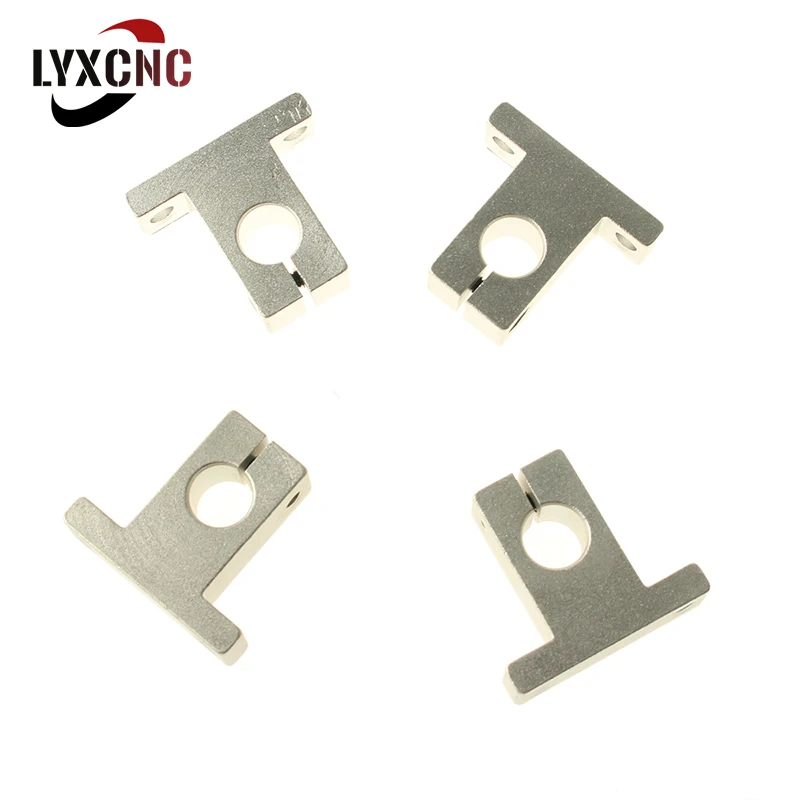 4PCS-SK8-SK10-SK12-SK20-8-10-12-20mm-Linear-Bearing-Rail-Shaft-Support ...