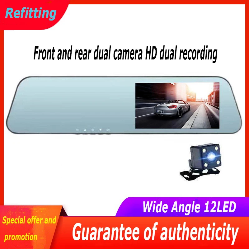 4pin-12led-Rear-View-Camera-Car-Reverse-170-Degree-Wide-Angle-Auto ...