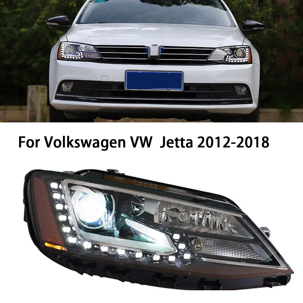 Car-Front-Lights-For-VW-Jetta-Sagitar-Headlights-2012-2018-Jetta-Mk6 ...