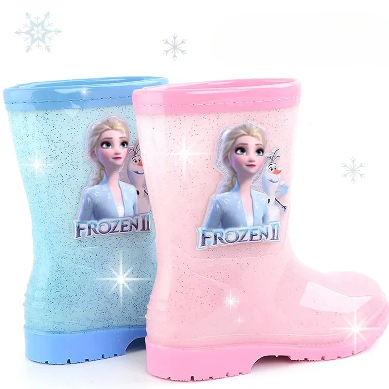 Disney-girls-Frozen-Rain-Boots-Student-Rain-Boots-Children-s-Princess ...