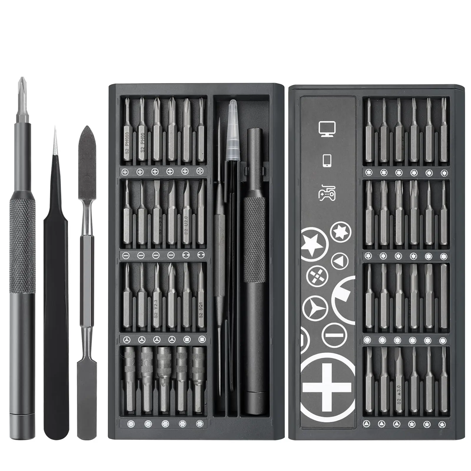 50-in-1-Precision-Screwdriver-Set-with-Magnetic-Screw-Heads-Manual ...