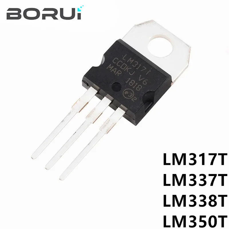 10PCS-LM317T-TO-220-LM317-TO220-317T-IC-LM337T-LM337-LM338T-LM338 ...