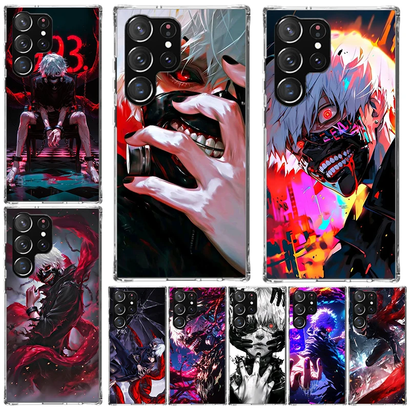 G-Ghoul Tokyo Kaneki Ken Soft Phone Case For Samsung Galaxy S22 S23 S24 ...