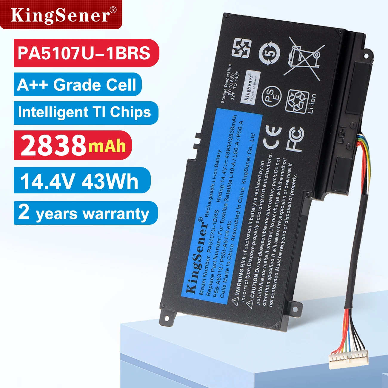 Batteria-KingSener-PA5107U-PA5107U-1BRS-per-Toshiba-Satellite-L45-L45D ...